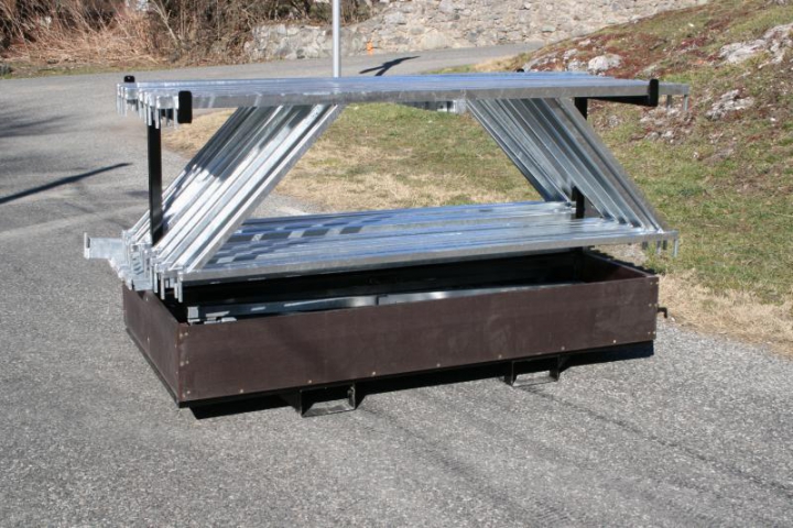 Podium roulant utilisable sur 3 côtés Sans toiture COTE D'OR